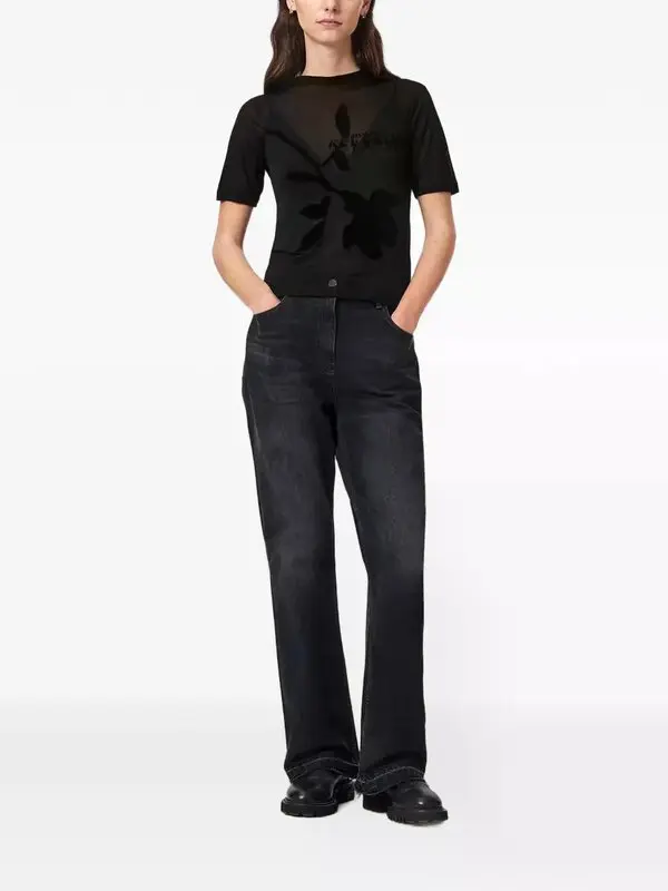 ALLSAINTS Athea Crew Neck T-shirt - Black