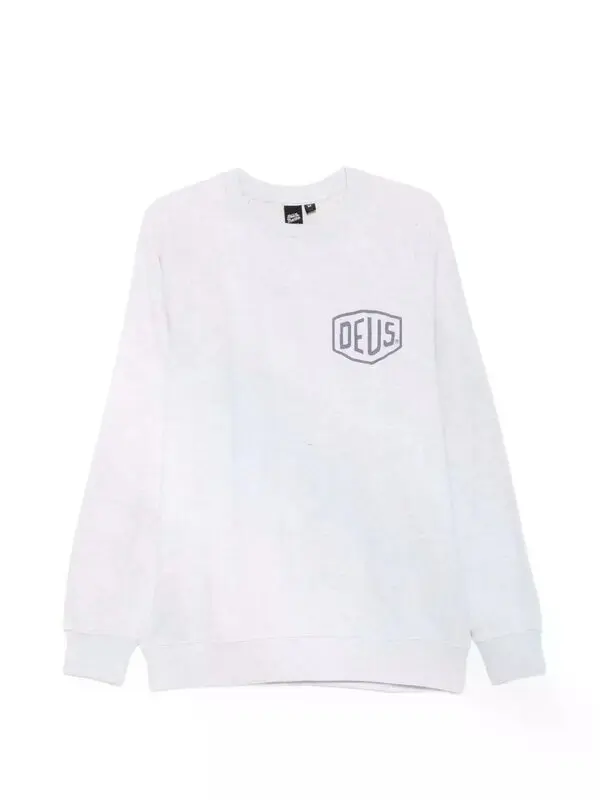 Deus Ex Machina Logo-print Raglan-sleeve Sweater
