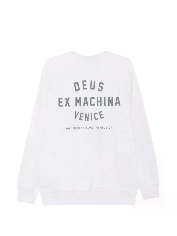 Deus Ex Machina Logo-print Raglan-sleeve Sweater