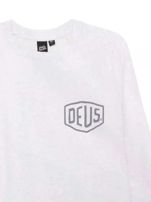 Deus Ex Machina Logo-print Raglan-sleeve Sweater
