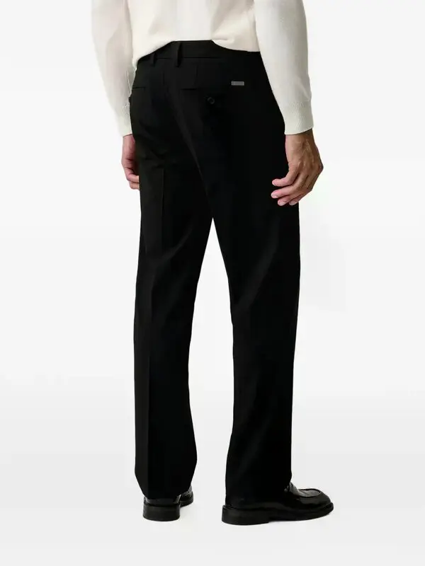 Armani Exchange Pressed-crease Tailored Trousers