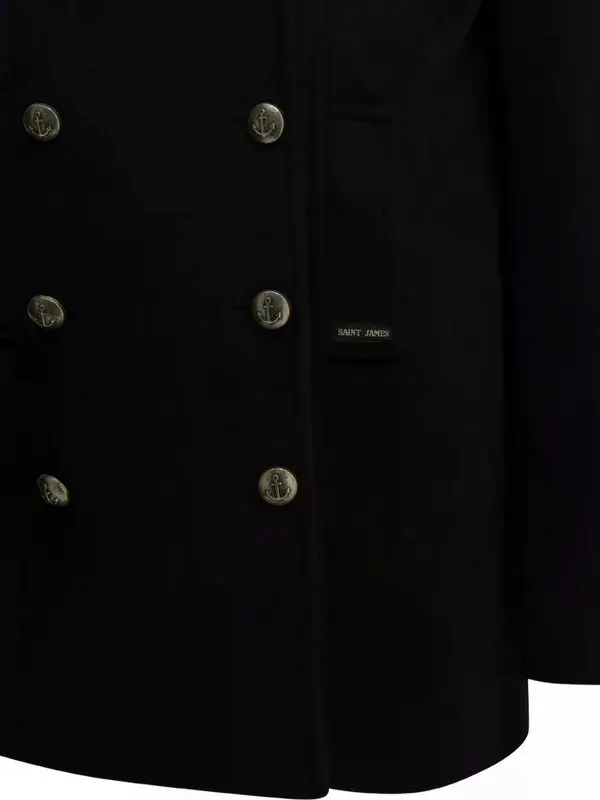 Saint James St Briac Double-breasted Coat