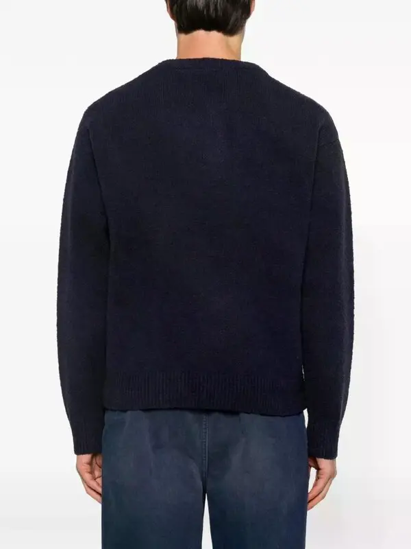 Axel Arigato Tag Logo-patch Henley Sweater