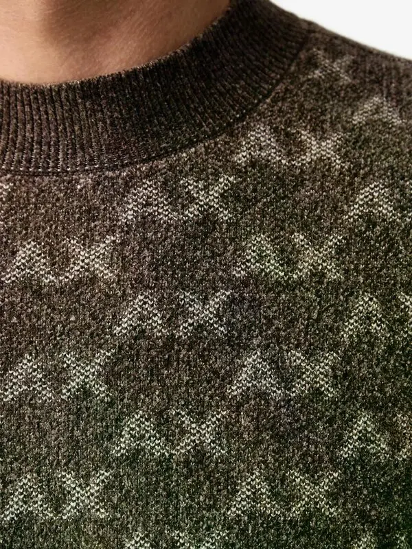 Armani Exchange Logo-pattern Sweater