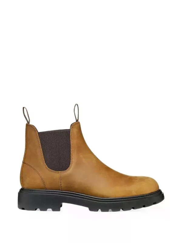 Geox Slip-on Panelled Boots