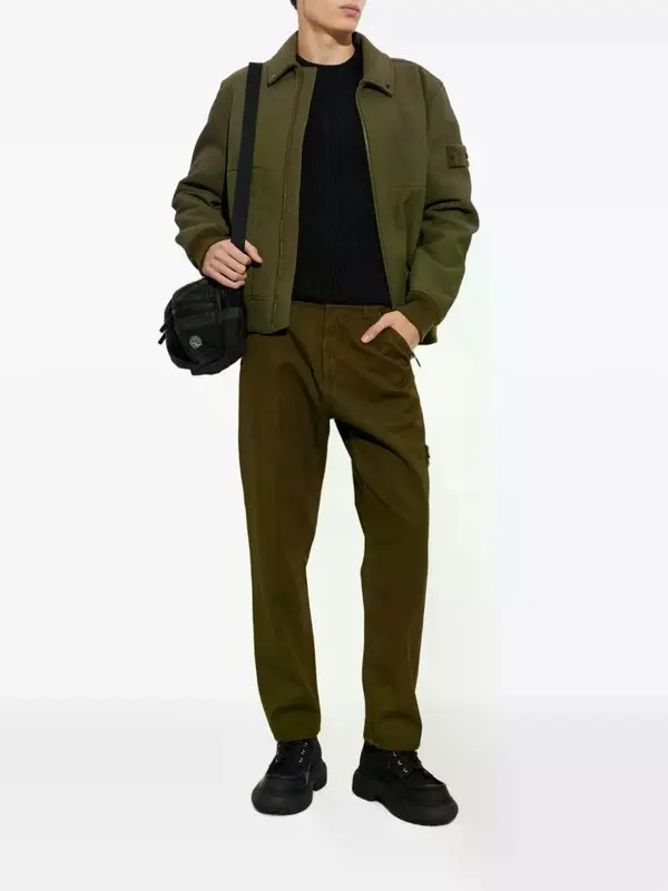 Stone Island 3100025 Ghost Logo-patch Trousers
