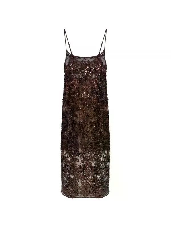 Baum Und Pferdgarten Avani Sequin-embellished Midi Dress