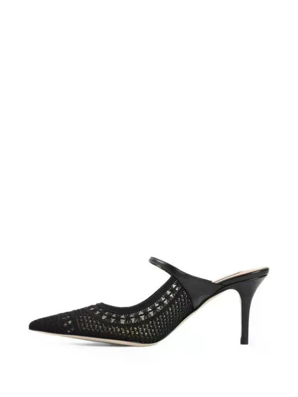 ARTEANA Trieste Crochet-knit Pointed-toe Mules