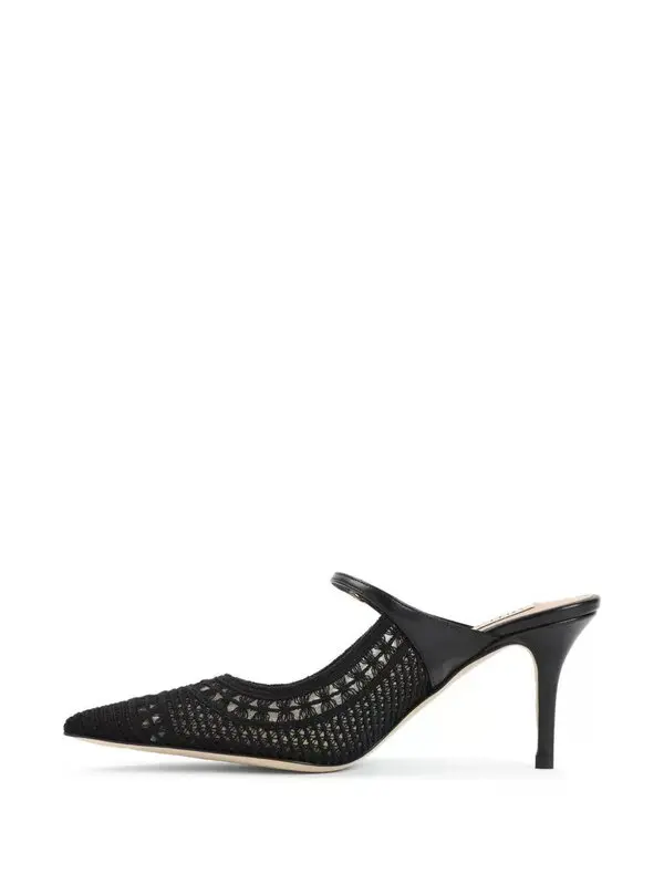 ARTEANA Trieste Crochet-knit Pointed-toe Mules