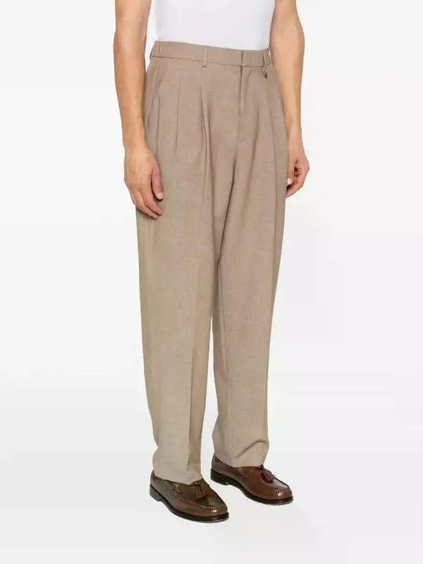 ANTONY MORATO Pleated Straight-leg Trousers