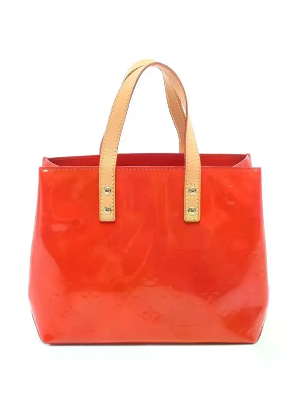 LOUIS VUITTON 2003 Pm Monogram Vernis Lead Tote Bag