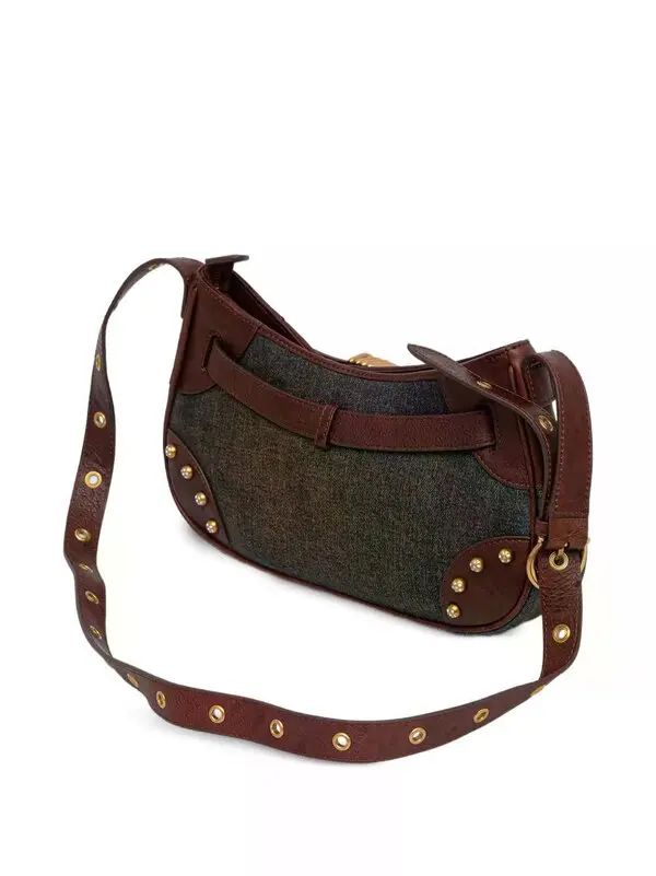Miss Sixty Denim-finish Shoulder Bag