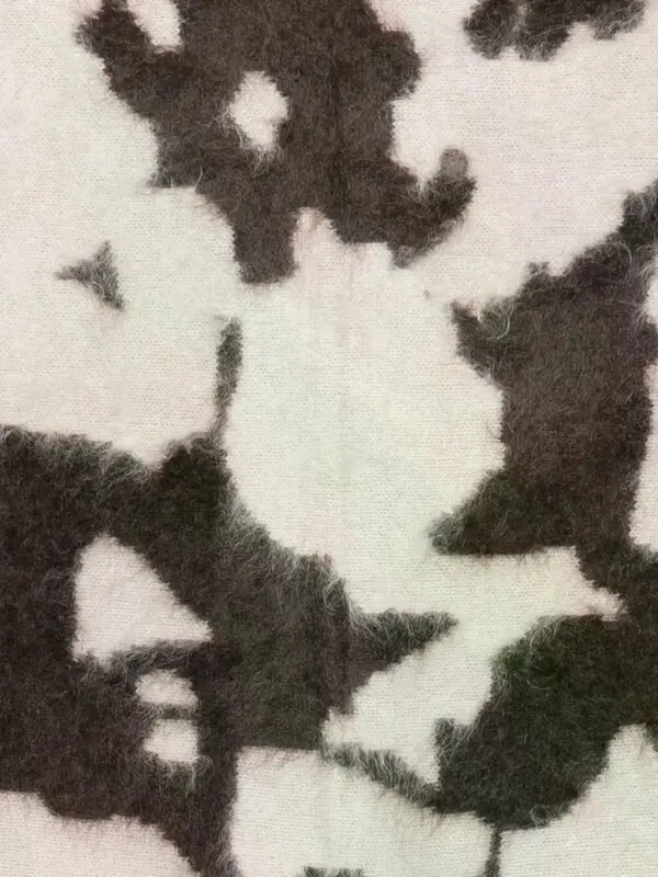 Guest In Residence Cow-print Triangular Scarf