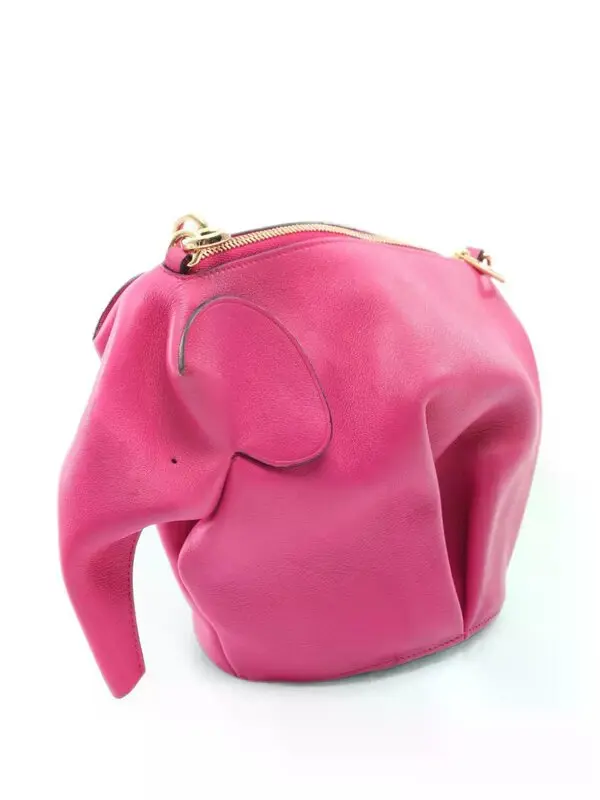 Loewe 2010 Mini Elephant Clutch Bag - Pink