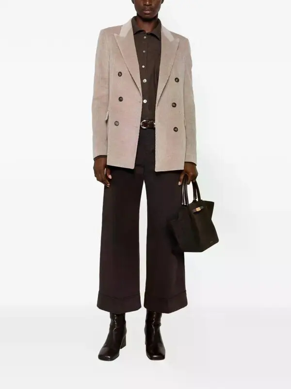 Tagliatore Double-breasted Corduroy Blazer