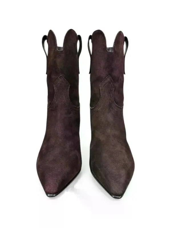 POCHE PARIS Izme Suede Cowboy Boots