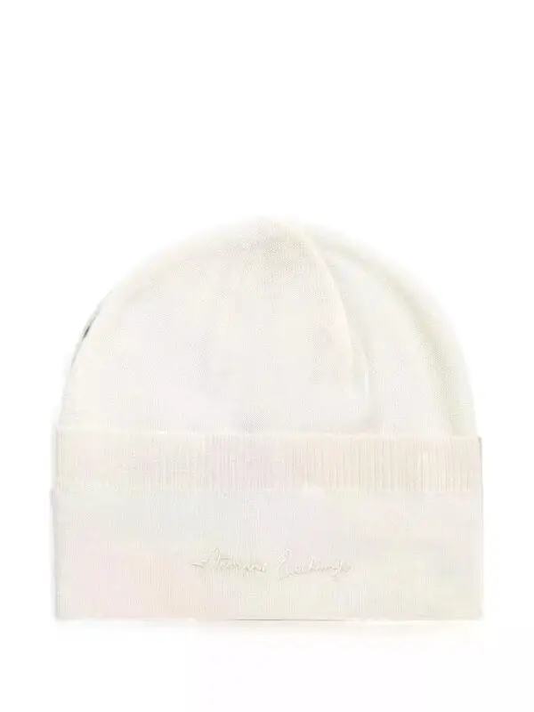 Armani Exchange Logo-embroidered Beanie Hat