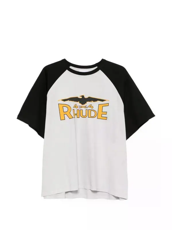 Rhude 4x4 Spirit Logo-print Raglan-sleeve T-shirt