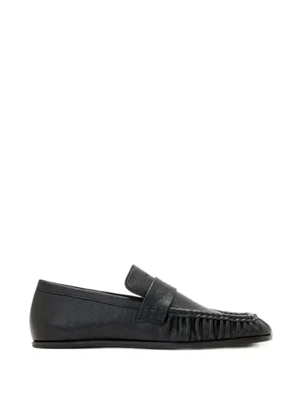 ALLSAINTS Julie Leather Loafers - Black
