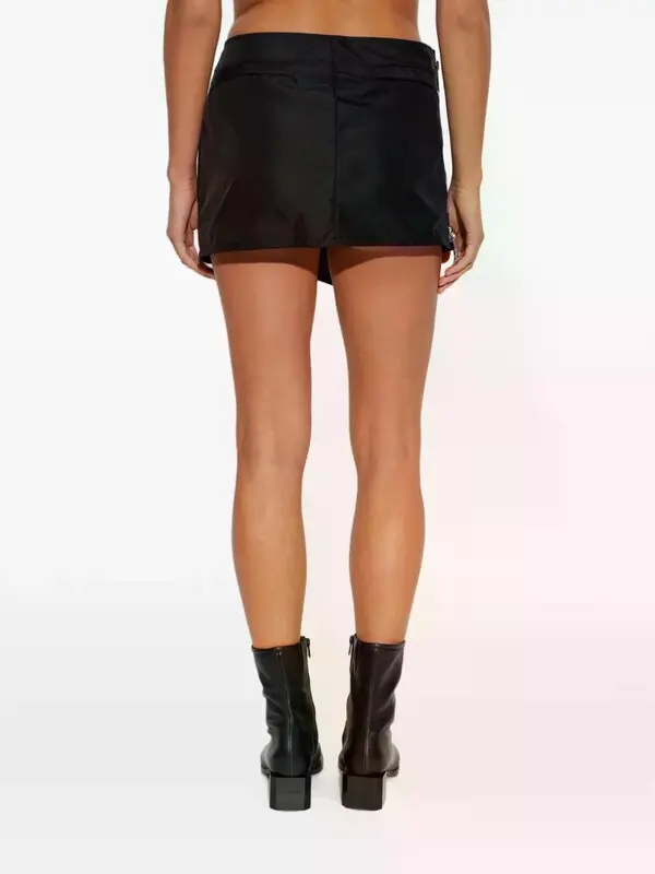 Dsquared2 Asymmetrical Zip-detail Mini Skirt