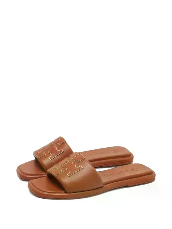 Tory Burch Double T Logo-patch Sandals
