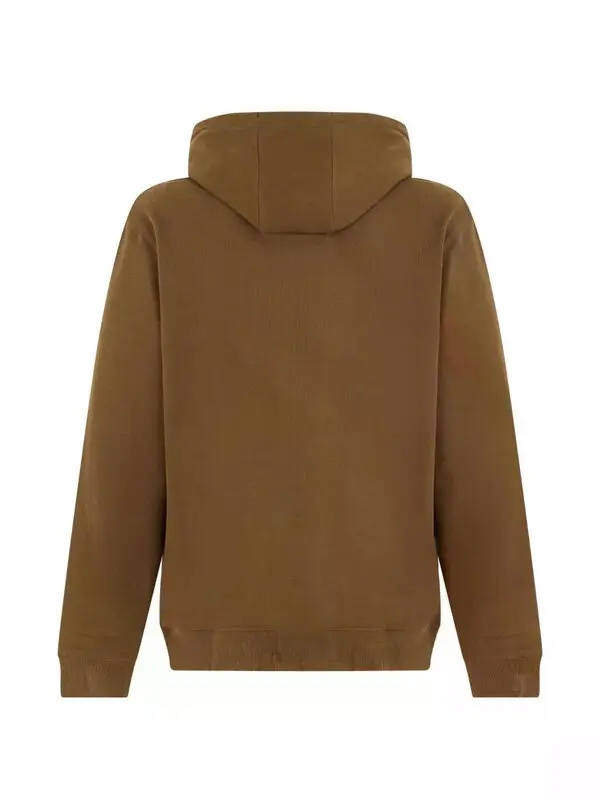 BOSS Logo-patch Drawstring Hoodie