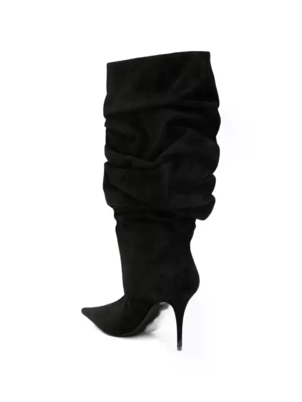 Amina Muaddi Anok Slouchy Knee-high Boots