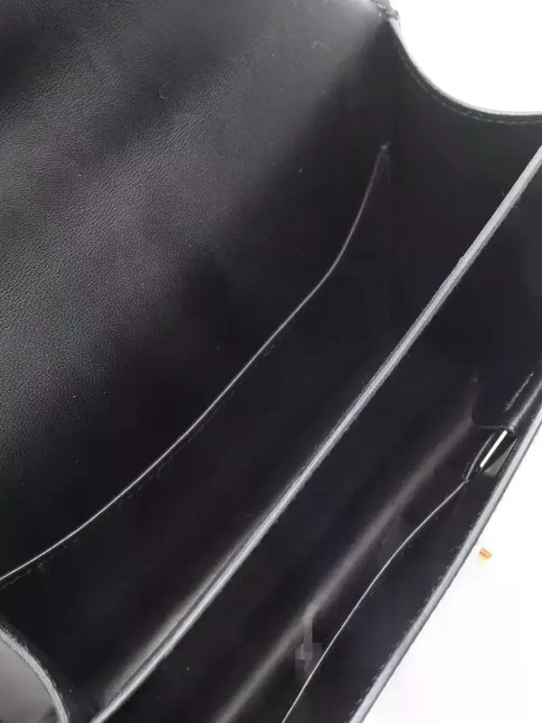Hermès 2022 Mini Constance 3 Shoulder Bag - Black