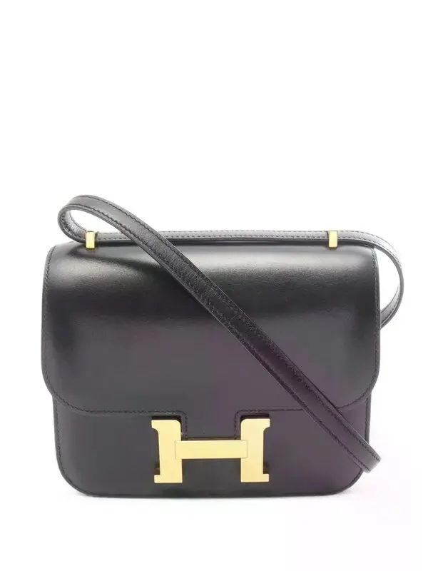 Hermès 2022 Mini Constance 3 Shoulder Bag - Black