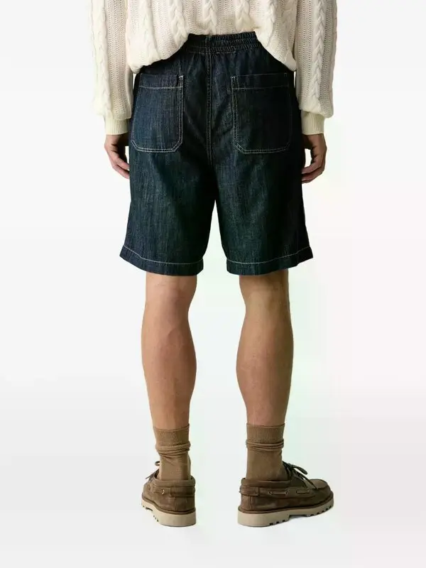 Armani Exchange Drawstring Denim Shorts