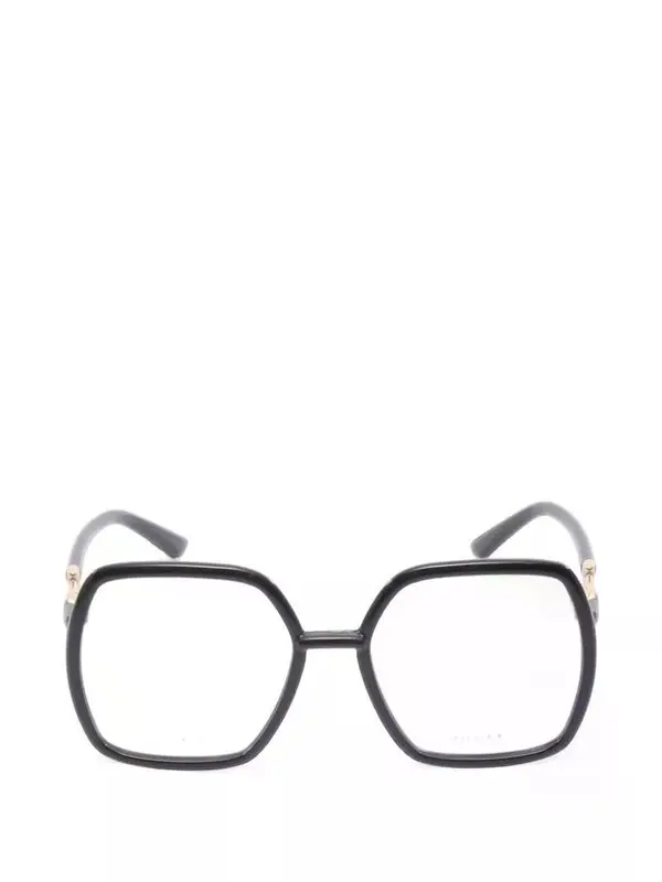 Gucci 2010s Horsebit Square Glasses