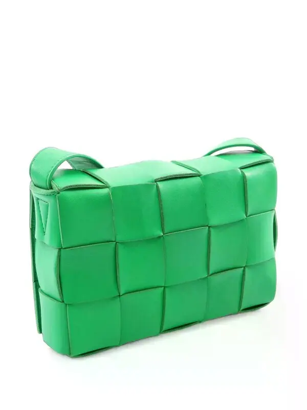 Bottega Veneta 2010s Cassette Intrecciato Crossbody Bag