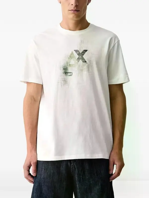 Armani Exchange Logo-print Cotton T-shirt