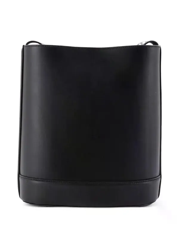 Gucci 73 Leather Small Bucket Bag - Black