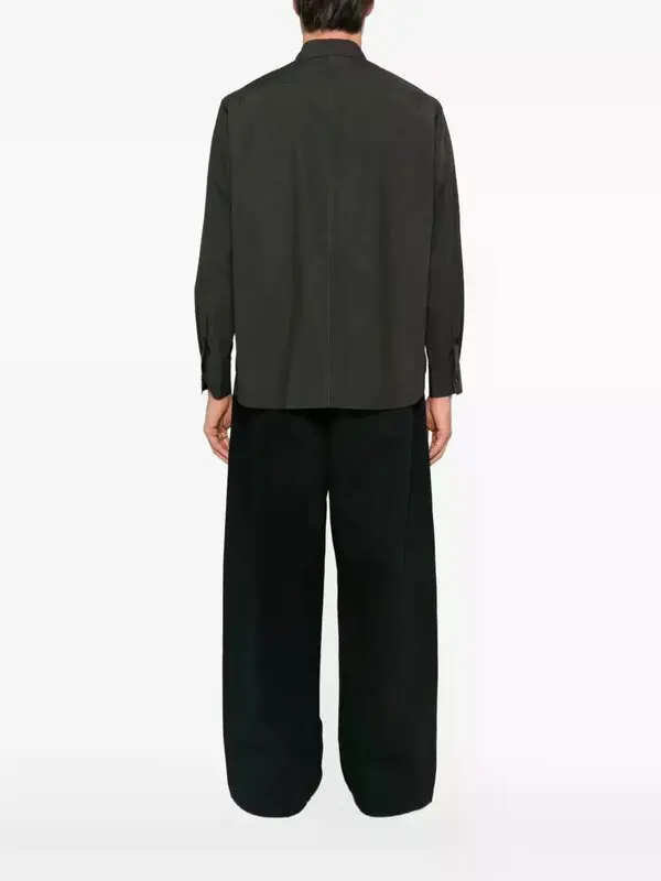 Sacai Chest-pocket Button-up Shirt - Green