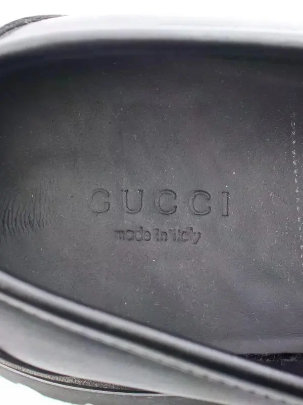 Gucci 2010s Horsebit Lug-sole Loafers
