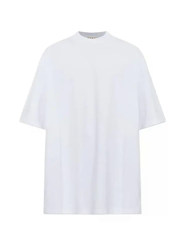 Marni Logo-embroidered T-shirt - White