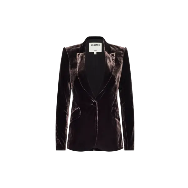 L'Agence Chamberlain Velvet Blazer