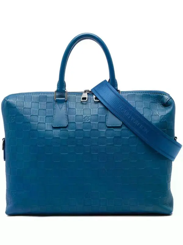 LOUIS VUITTON 2013 Damier Infini Porte Documents Jour Business Bag