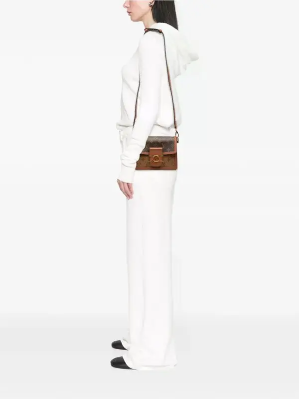LOUIS VUITTON 2019 Monogram Reverse Mini Dauphine Satchel