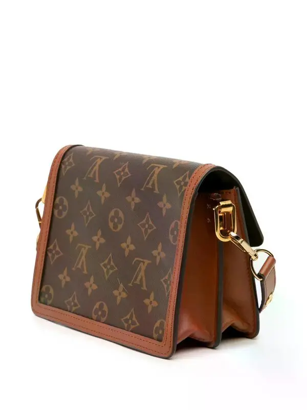 LOUIS VUITTON 2019 Monogram Reverse Mini Dauphine Satchel