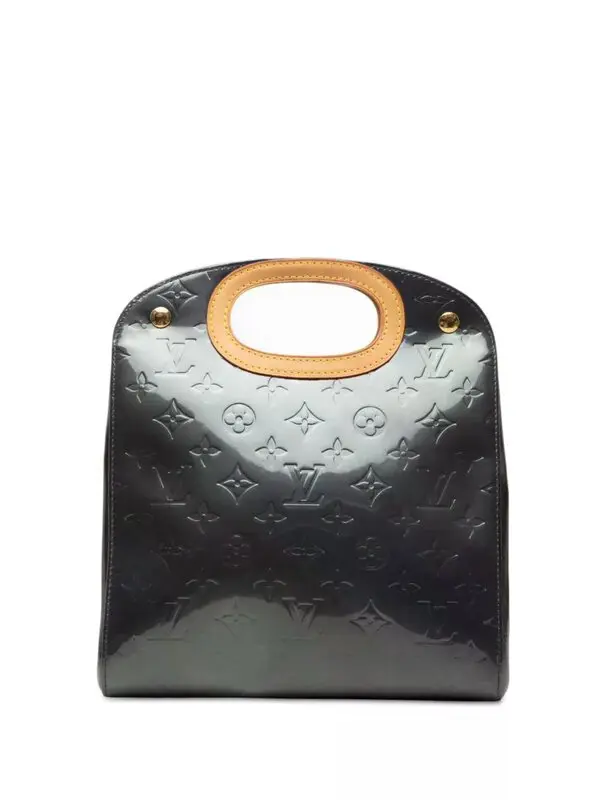 LOUIS VUITTON 2005 Monogram Vernis Maple Drive Handbag - Blue