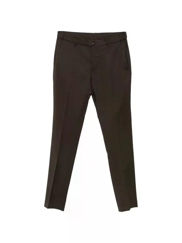 BERWICH Pressed-crease Tailored Trousers