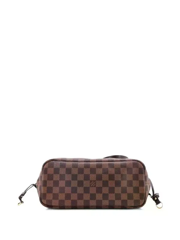 LOUIS VUITTON Neverfull Damier Pm Tote Bag - Brown