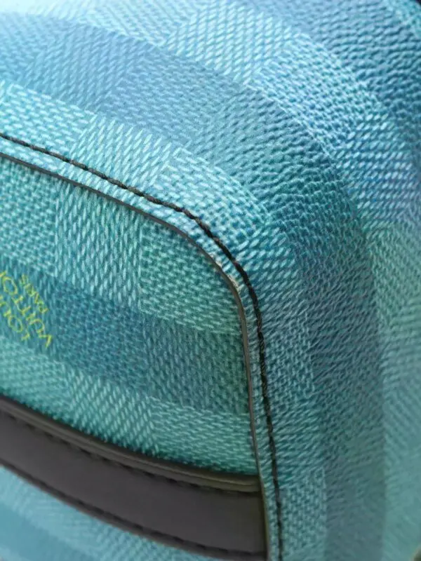 LOUIS VUITTON 2021s Keepall Damier Stripe Canvas Travel Bag