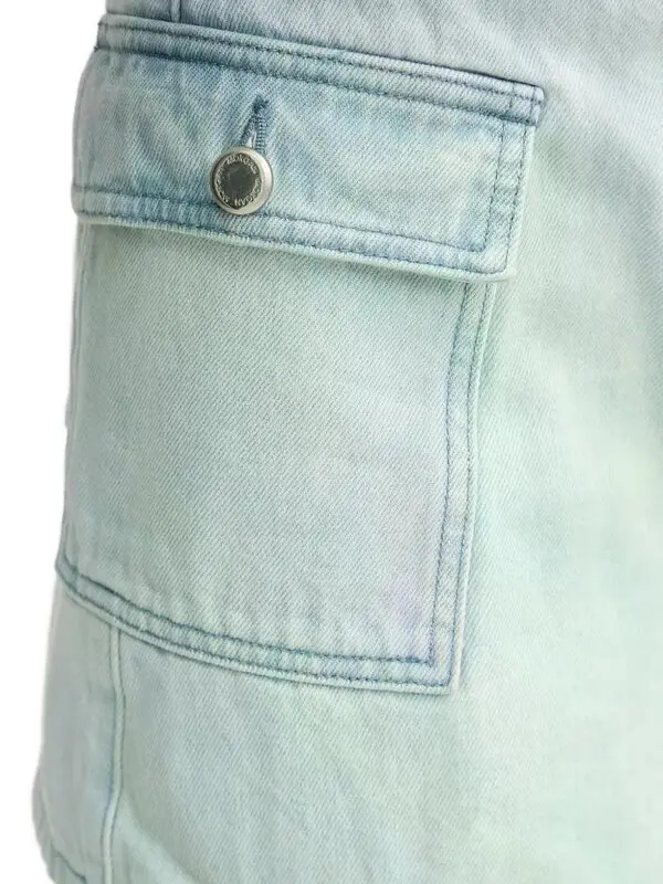 MORGAN Wrap-front Mini Shorts