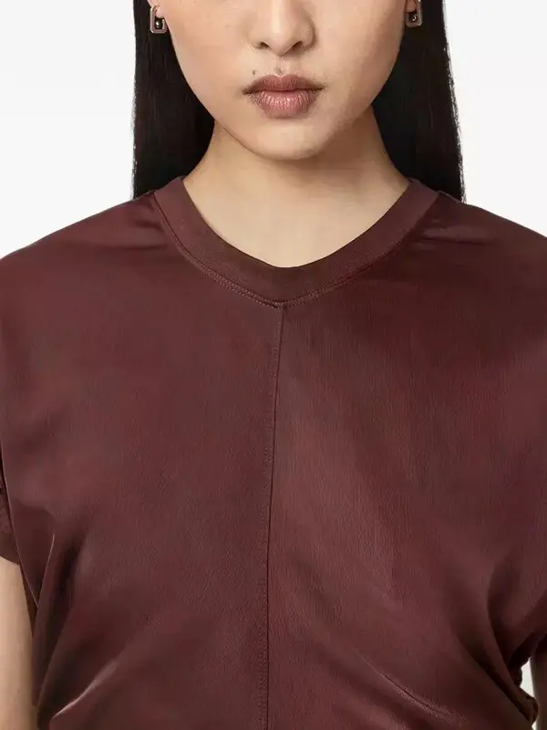 ALLSAINTS Side-tie Blouse - Red