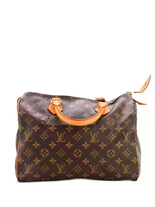 LOUIS VUITTON Speedy Handbag Monogram Canvas 30 Satchel