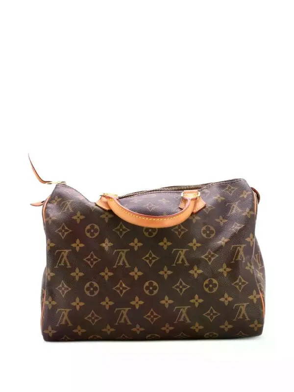 LOUIS VUITTON Speedy Handbag Monogram Canvas 30 Satchel
