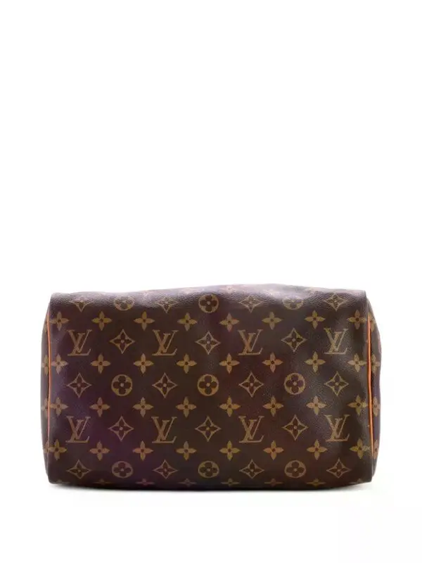 LOUIS VUITTON Speedy Handbag Monogram Canvas 30 Satchel